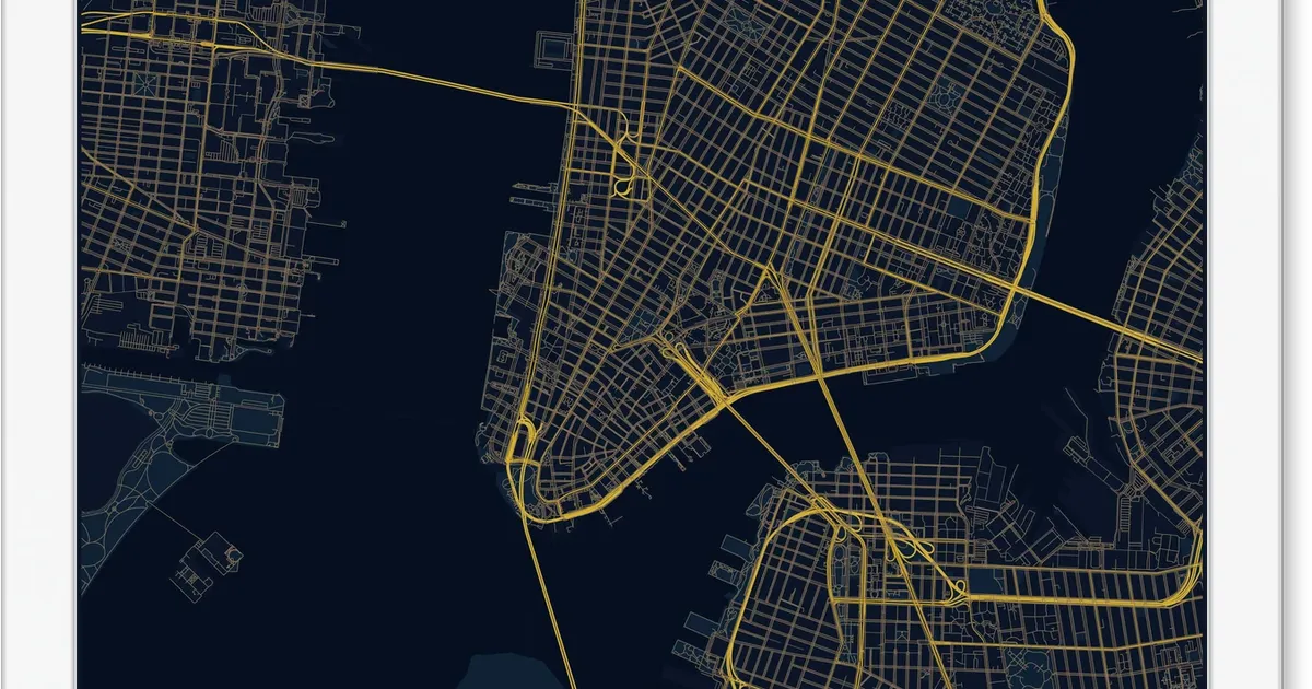 Create Your Custom Map Poster | MapToPoster